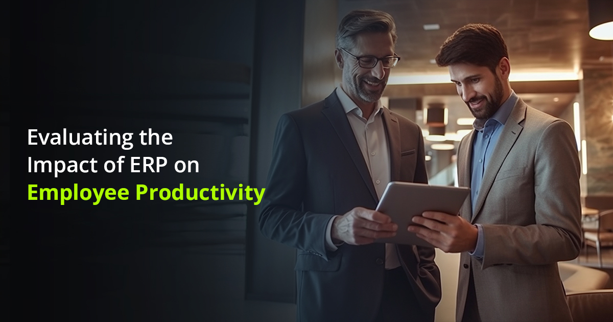 Impact of ERP on Employee Productivity: Improving Workflows